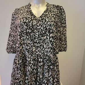 MELLODAY | Tops | Melloday Black Dots Blouse 2x | Poshmark